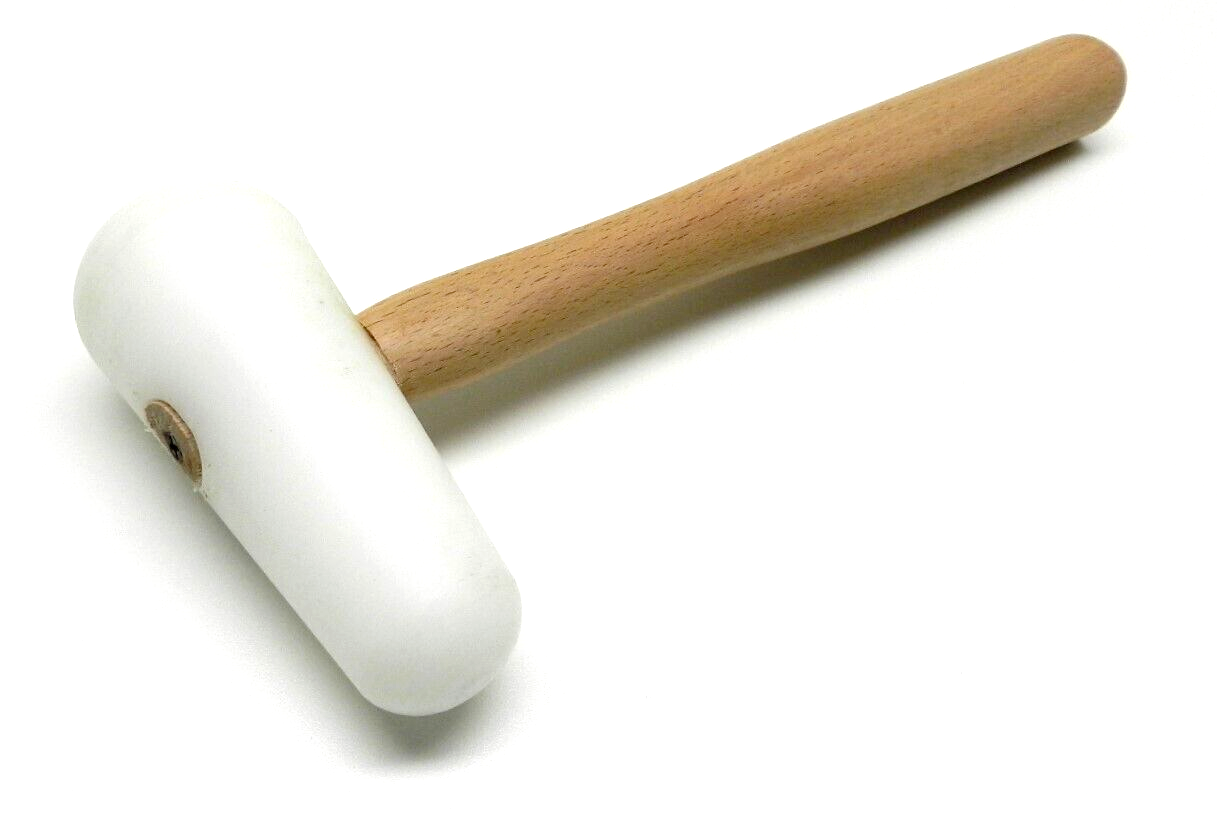 Domed Nylon Hammer Large 5" Head Plastic Mallet Forming Dapping ...