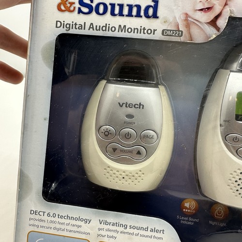 VTech DM221 Digital Audio Baby Monitor for sale online | eBay