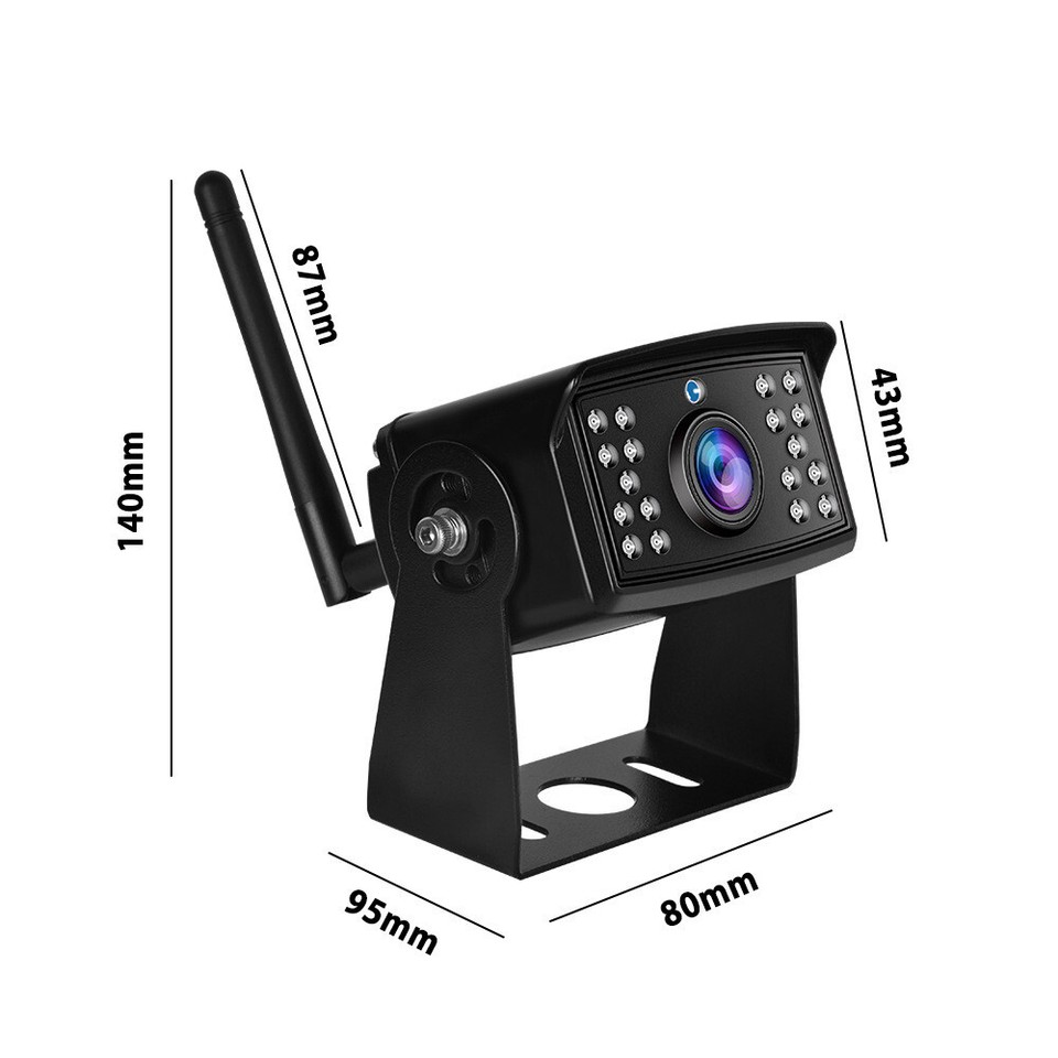 WiFi Wireless Car Rear View Cam Backup Reverse Camera Night Vision ...