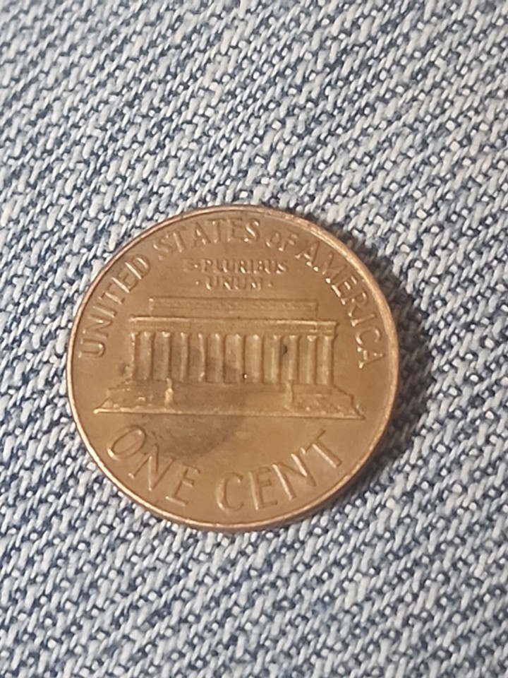 1962 D Lincoln Memorial Cent Penny L Rim Error DDO & DDR 3.03gr Close ...