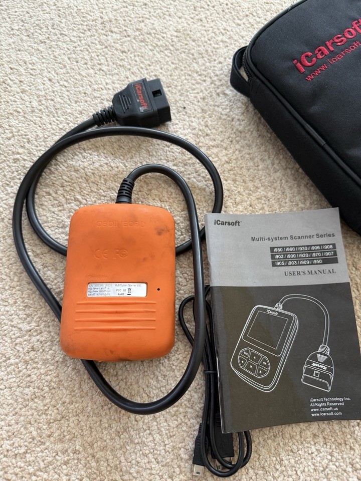ICarSoft I930 Multi System Scanner OBD Diagnostics Land Rover & Jaguar ...