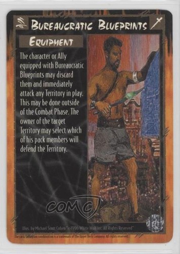 1996 Rage CCG - Legacy of the Tribes Bureaucratic Blueprints | eBay