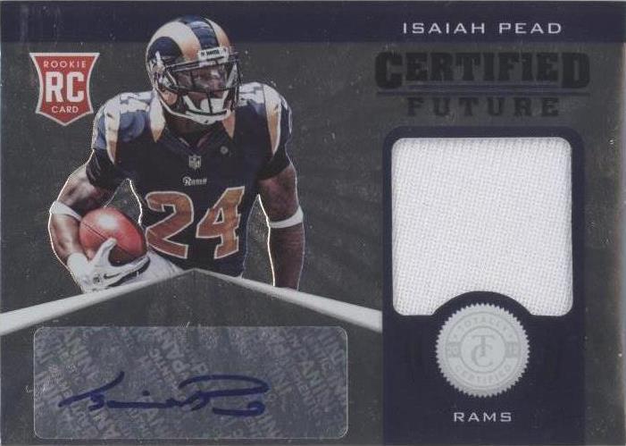 2012 Totally Certified - Certified Future Signature Materials Isaiah ...