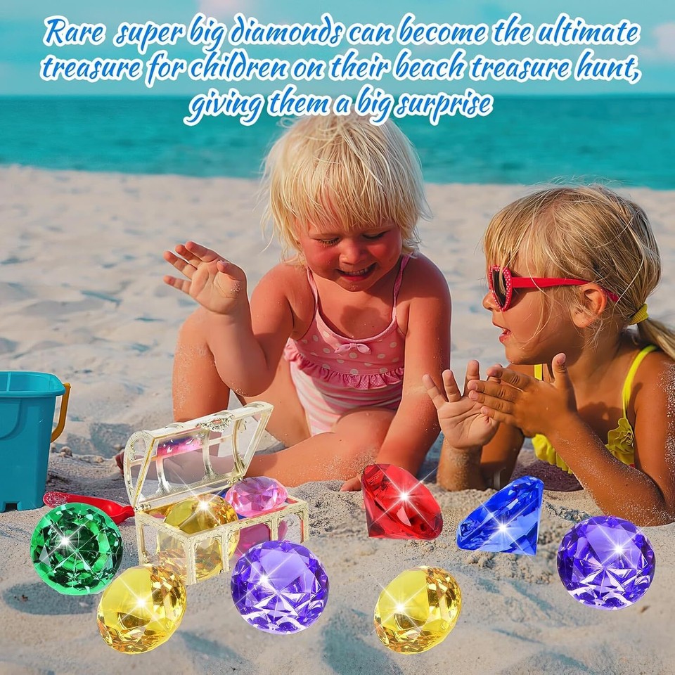 MARFOREVER Diving Toys for Kids – Colorful Pool Treasure Hunt Set ...