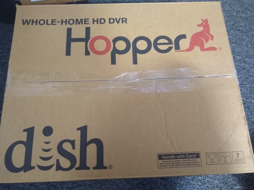 DISH Hopper 3 Satellite Receiver w / 54.0 Remote | eBay