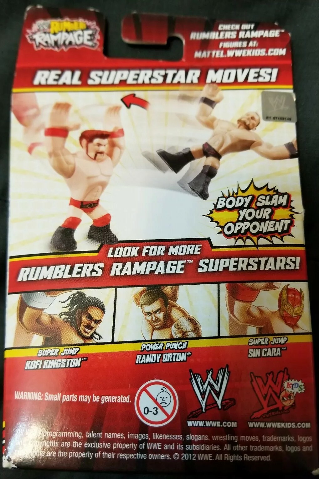 New WWE Wrestling Rumblers Rampage Body Slam Sheamus Action Figure 2 ...