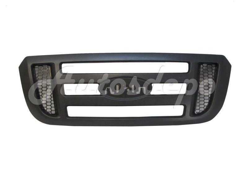 For 2006-2011 Ford Ranger Grille Textured Dark Gray W/Black Inner ...