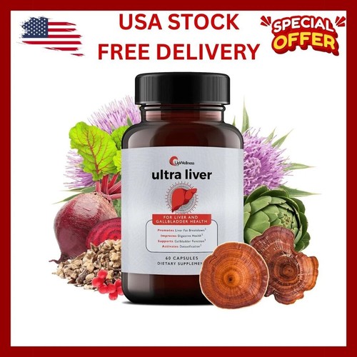UpWellness Ultra Liver Supplement for Liver Health and Gallbladder ...