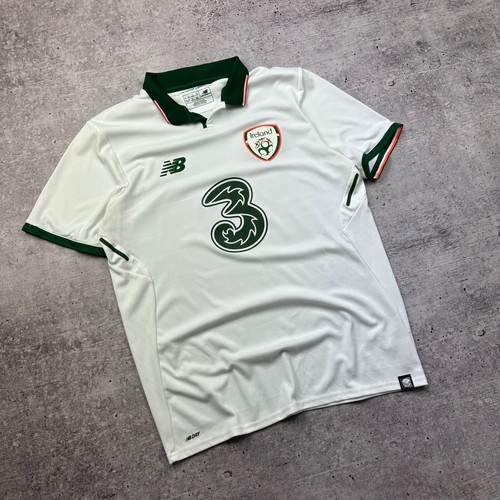 Ireland FA - official New Balance 2017 away football jersey soccer ...
