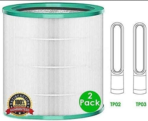 Hepa Filter Compatible with Dyson 968126-03 Tower Air Purifier TP01 ...