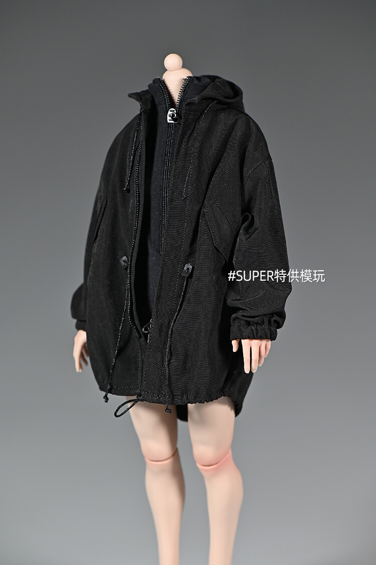 1/6 Scale Windbreaker Coat Model Fit 12" Female PH TBL Action Figure ...