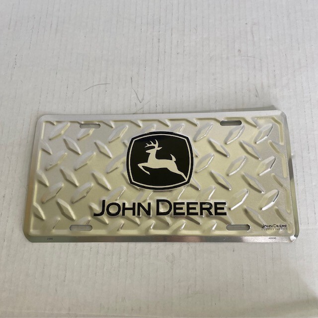 John Deere Diamond Plate License Plate My Cat Ate Your Deere Funny