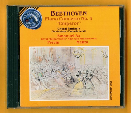 Beethoven Emperor Concerto No 5 - Emanuel Ax Andre Previn Zubin Mehta ...