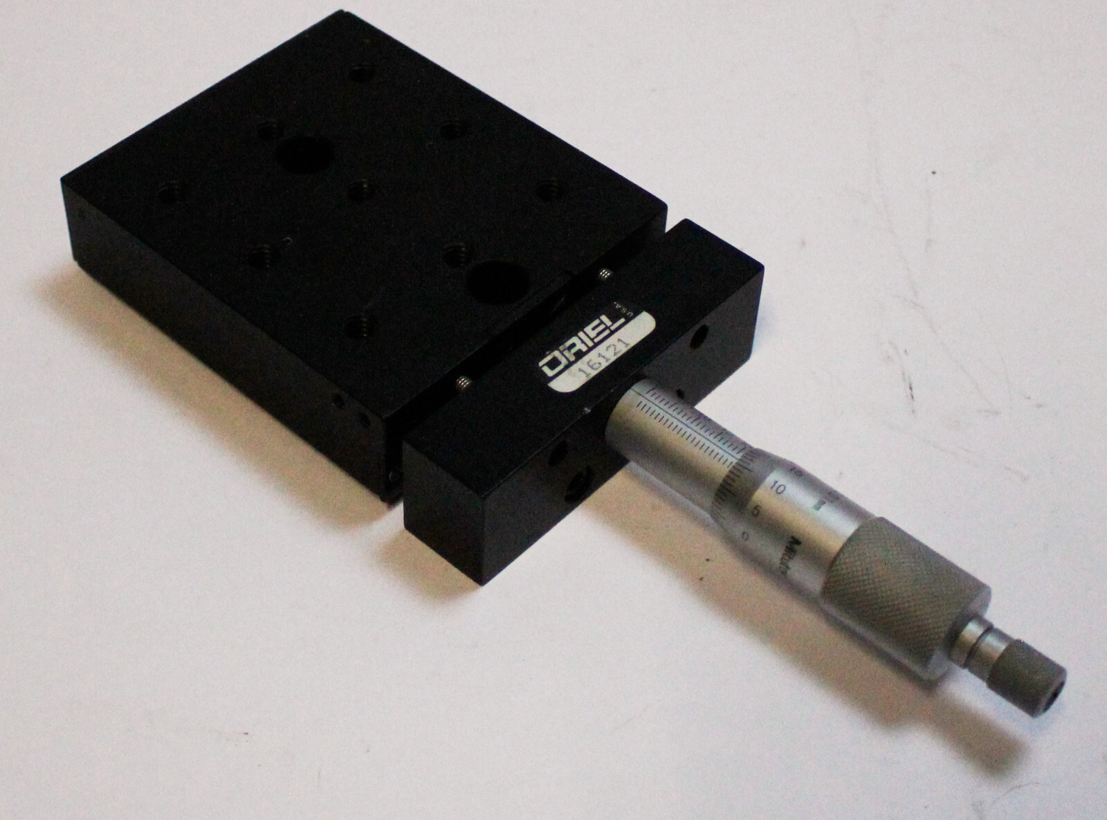 Oriel Optical Translation Stage 16121 w/ Mitutoyo 0-25mm Micrometer 3 ...