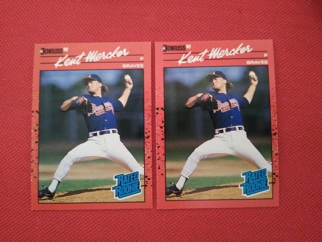 1990 Donruss - Rated Rookie #31 Kent Mercker (RC) for sale online | eBay