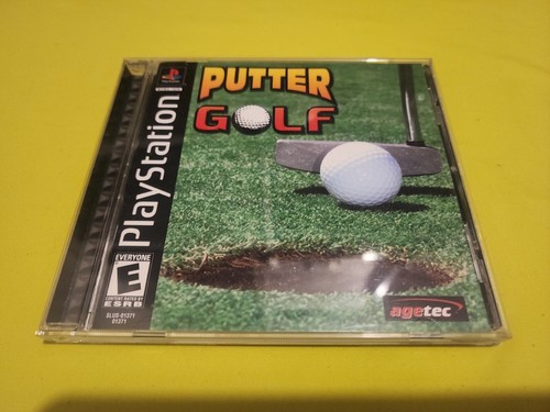 Authentic Putter Golf (Sony PlayStation 1 PS1, 2001) CIB, Disc Mint ...
