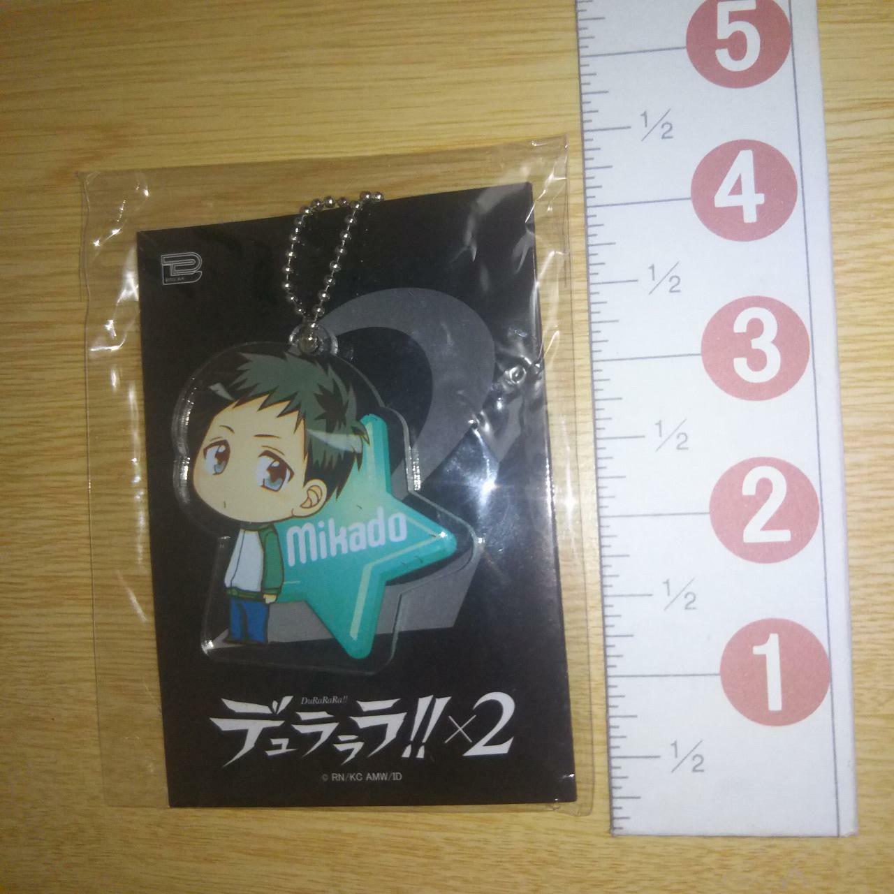 A54659 Durarara !! Acrylic Key chain strap Mikado Ryuugamine | eBay