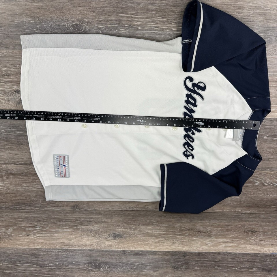 Genuine Merchandise Yankees MLB Jorge Posada Jersey Stitched Youth XL ...