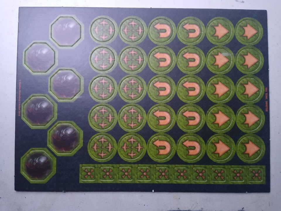 40K Chaos Space Marines- 1x Gellerpox Infected Kill Team + Codex, Tokens. OOP | eBay UK