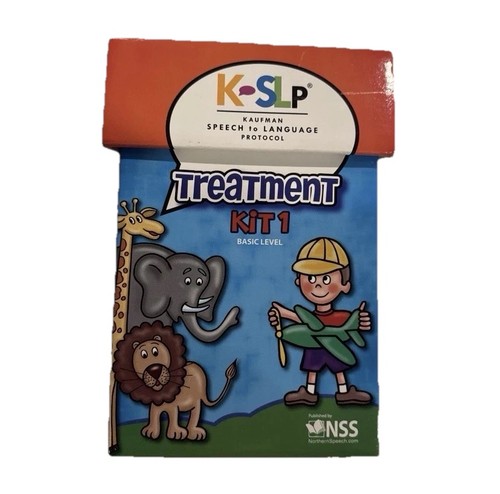Kaufman Speech To Language Protocol Treatment Kit 1: Speech Manual+Some ...