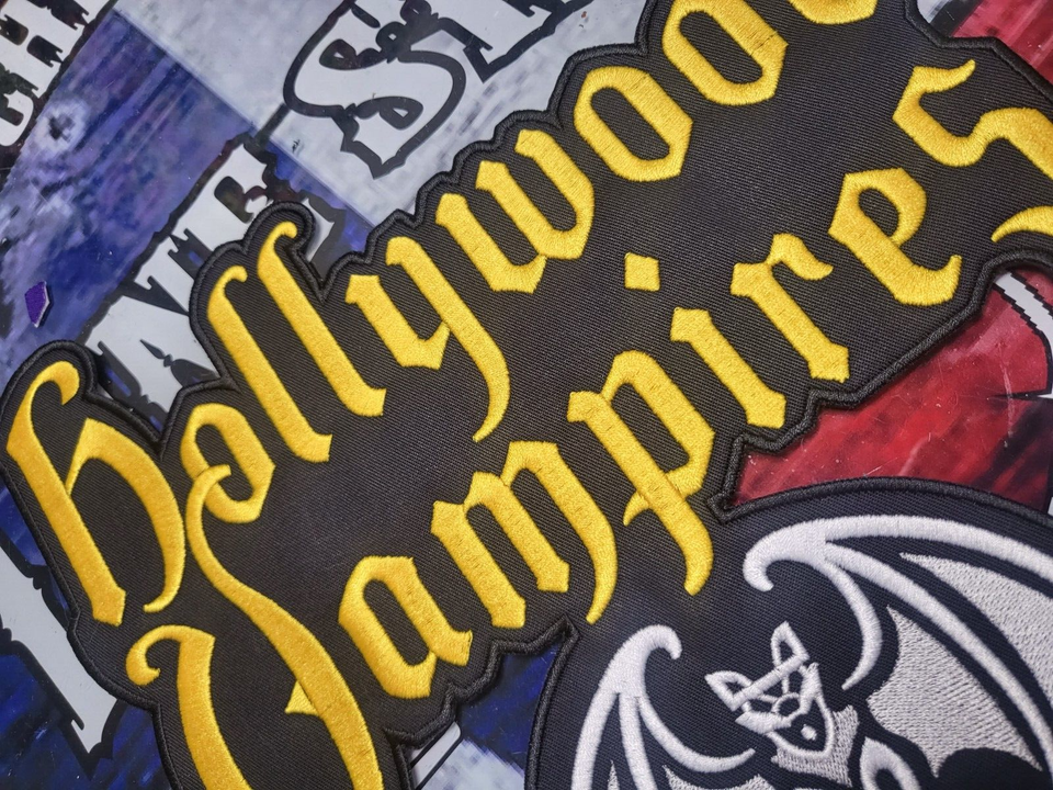 HUGE EMBROIDERED HOLLYWOOD VAMPIRES JACKET BACK PATCH (Made To Order) | eBay