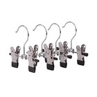 Adjustable Clips Boots Hangers Space Saving Boot Organizer 9-Pack Black ...