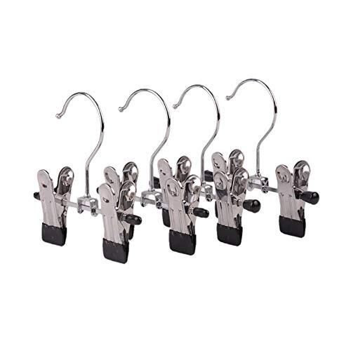 Adjustable Clips Boots Hangers Space Saving Boot Organizer 9-Pack Black ...