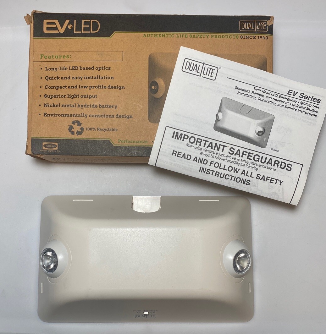 Dual Lite Emergency Lights