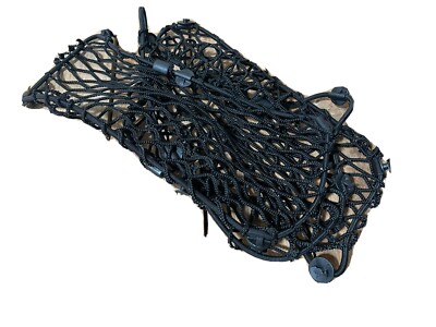 2012 Genuine Mercedes C Class W204 Set Of 3 Black Interior Luggage Nets ...