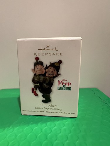Hallmark Disney's Prep And Landing Elf Brothers Wayne & Noel Ornament ...