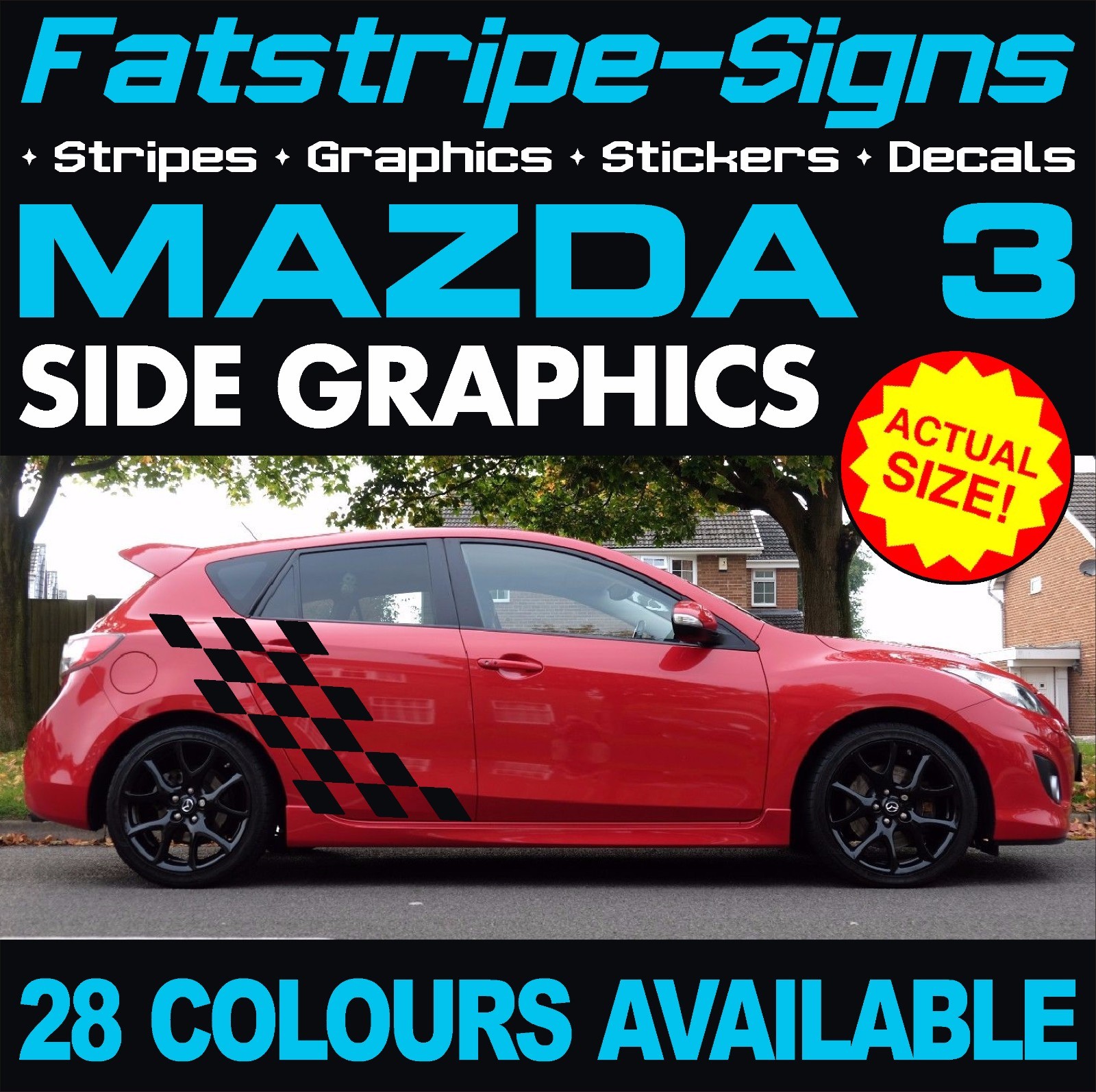 Mazda 3 Decals