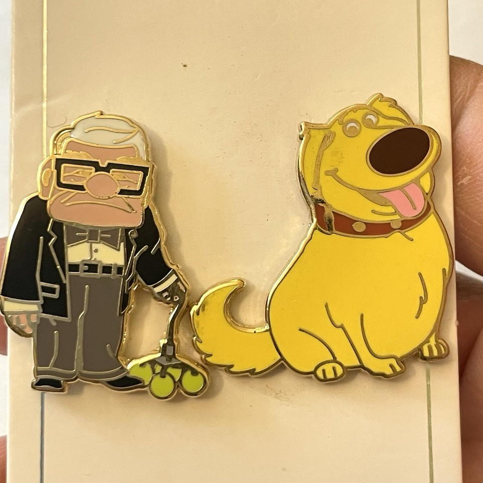 Disney Parks Pixar Up Carl and Dug 2 Pin Set | eBay UK