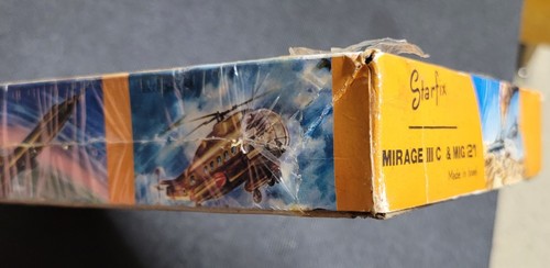 Starfix Israeli Mirage IIIC & Egyptian MIG 21 Jet Scale 1:100 Model Kit ...