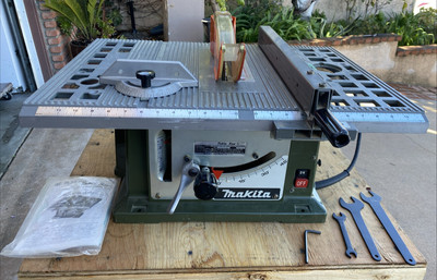 Vintage Makita 2708 Table Saw 115V 4500 RPM Made In Japan | eBay