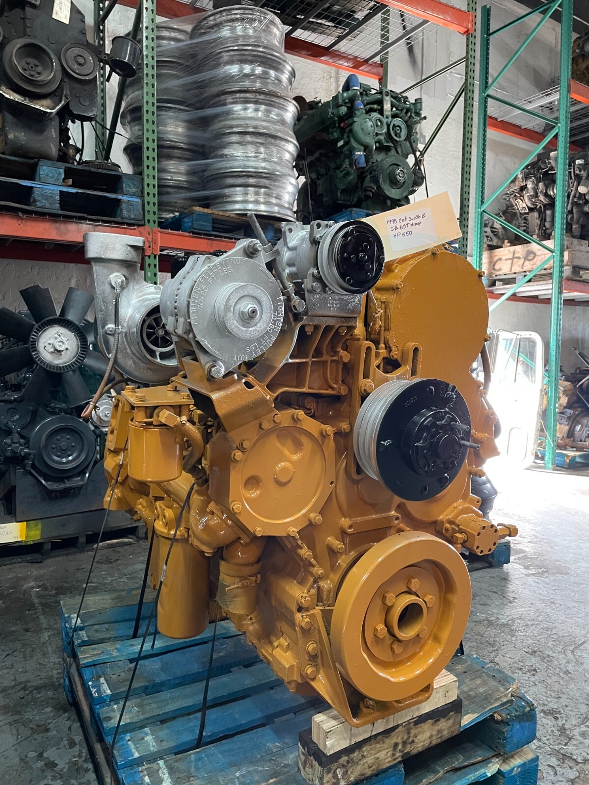 1998 Caterpillar 3406E - 6TS Model - Diesel Engine For Sale - Fully ...
