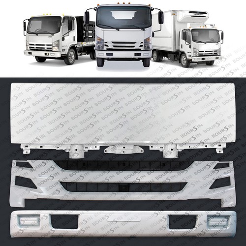 Bumper Front Panel Grille For Isuzu NPR NQR NRR 2015-2022 White | eBay
