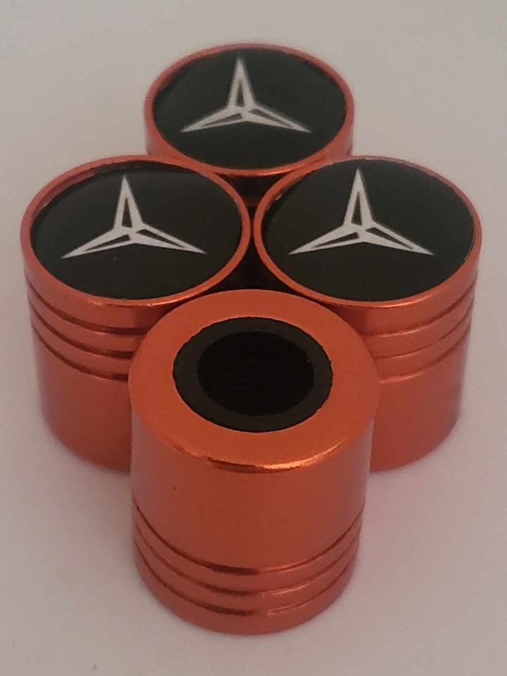 MERCEDES AMG BENZ Valve Dust caps all models non stick Worlds Biggest ...