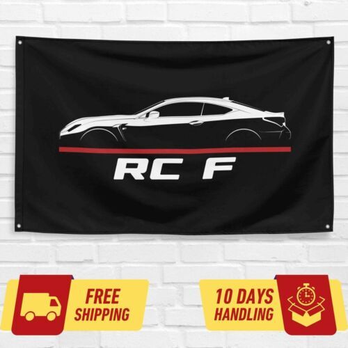 For Lexus RC F 2014-2022 Enthusiast 3x5 ft Flag Banner Birthday Gift | eBay