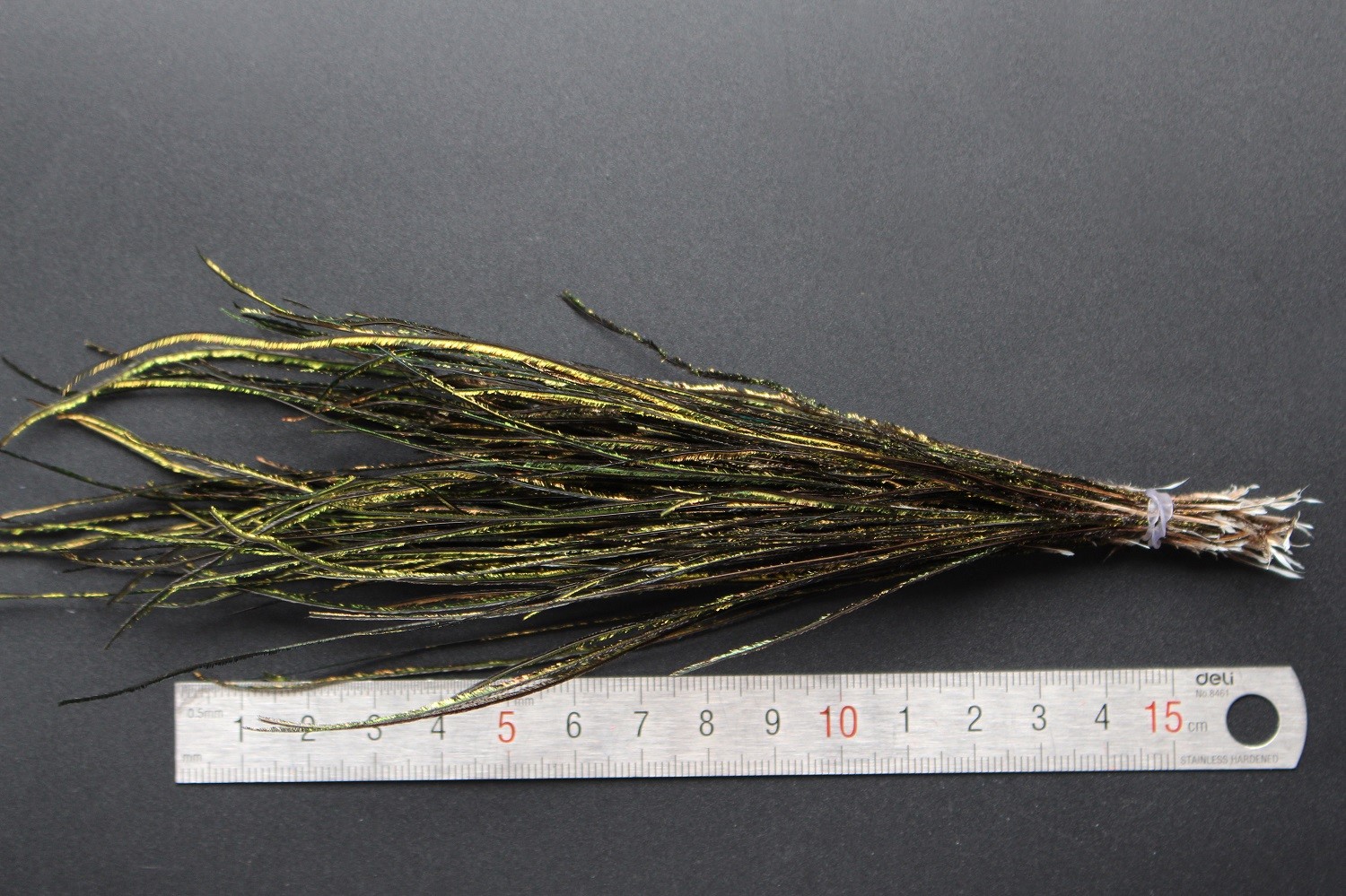 400 Strands Natural Peacock Herl Feather Nymphs Wet Streamers Fly Tying ...