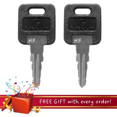 1 Pair (2 keys) Fastec FIC Precut CF, EF, HF Keys HF301-HF351 *SELECT ...