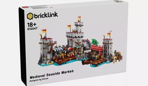 Lego Bricklink Exclusive Series 4 Medieval Seaside Market 910047 Castle | eBay