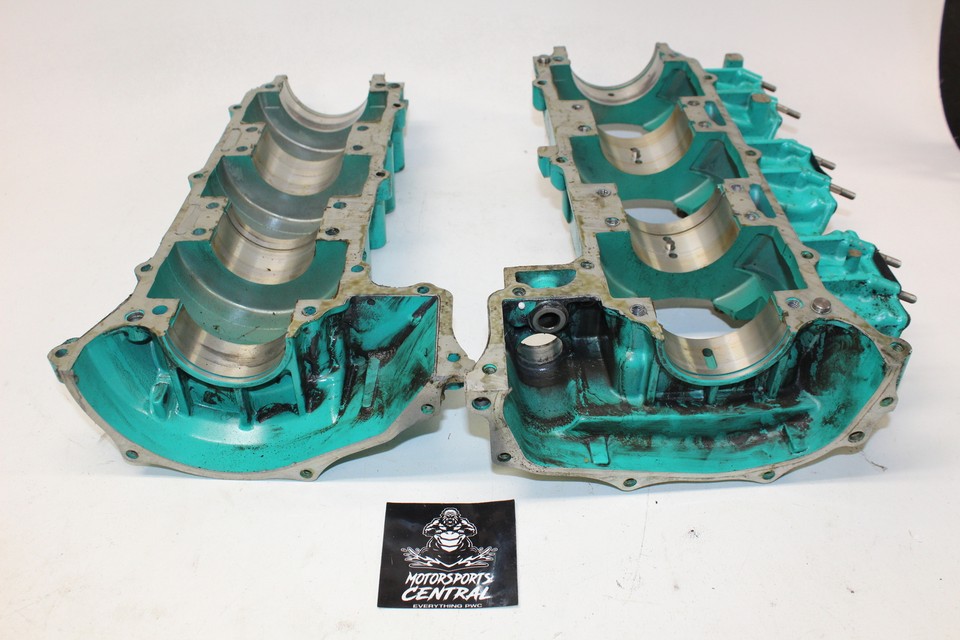 USED KAWASAKI JET SKI 900 ZXI ENGINE CRANKSHAFT CASES TOP AND BOTTOM | eBay