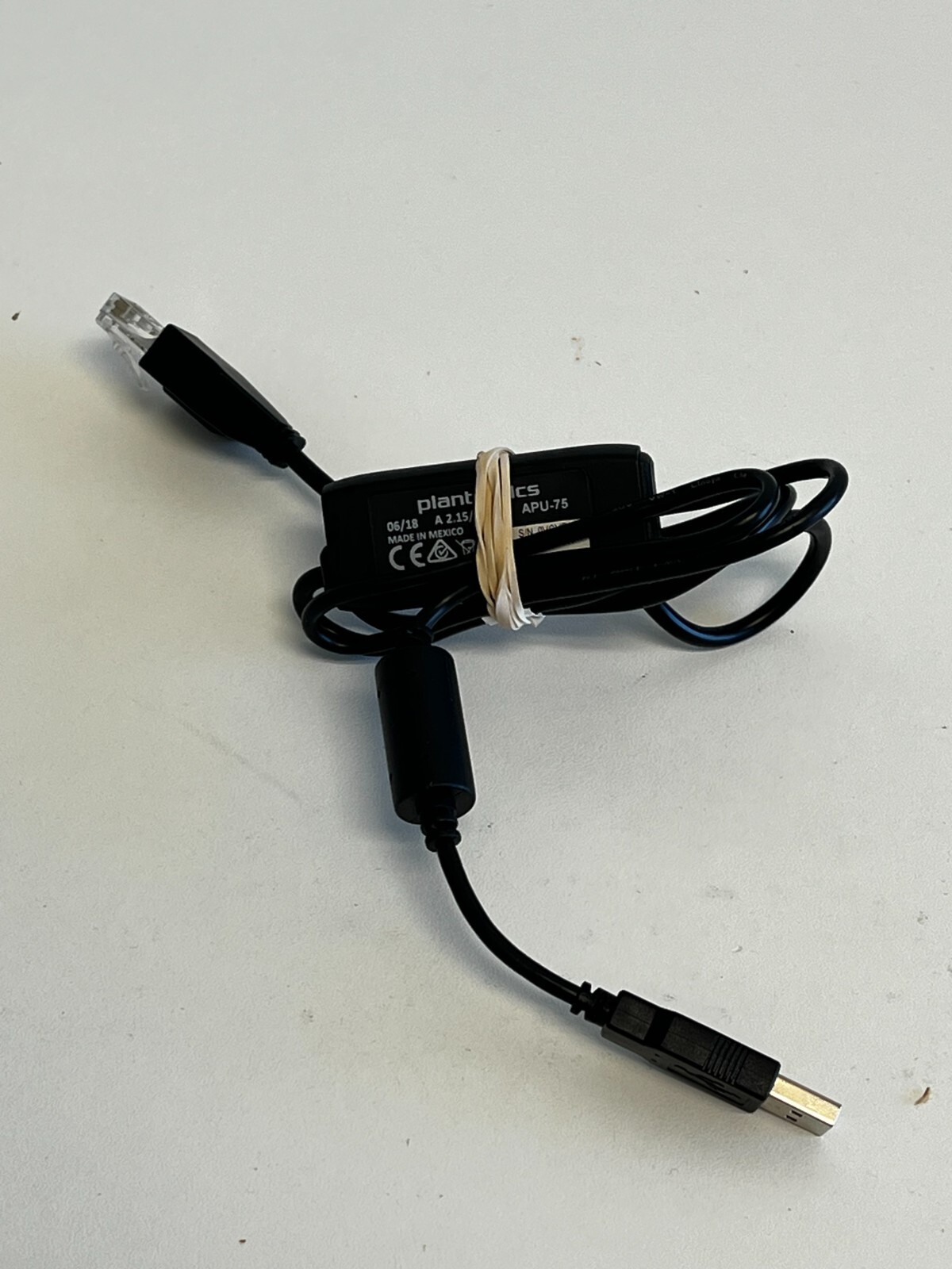 L4: Plantronics APV-75 Electronic Hook Switch Adapter Cable | eBay