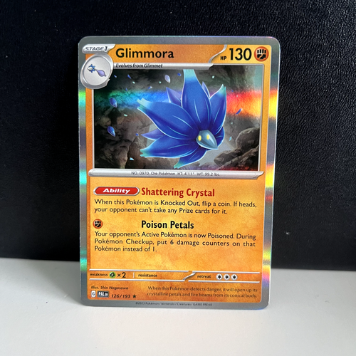 Glimmora 126/193 - Paldea Evolved - Holo Rare - Pokemon Card TCG - nm ...
