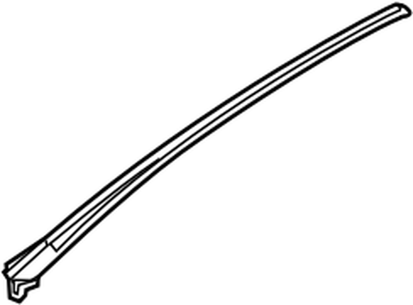 75535-76010 Toyota Moulding, windshield, outside rh 7553576010, New ...