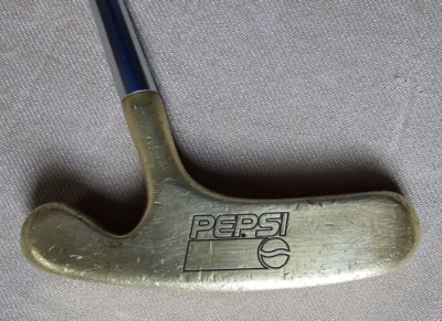 Vintage Acushnet Bulls Eye Standard PEPSI Putter Steel Shaft Right or ...