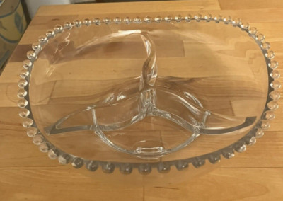 Imperial Candlewick 3 Toe 3 Part Relish Bowl 400/208--Free Ship | eBay