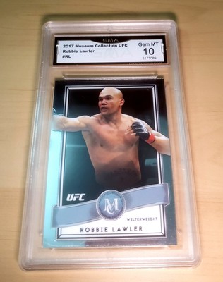 Robbie Lawler 2017 Topps Chrome UFC Museum Collection #RL GMA GRADED 10 ...