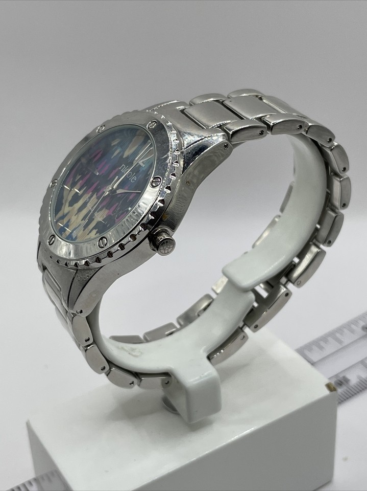 Nicole watch by Nicole Miller,women's,stainless steel | eBay
