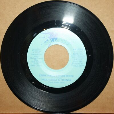 PAUL DAIGLE & FRIENDS J'aime Mieux GEORGIE LOU Cajun Swamp Pop 45 ...